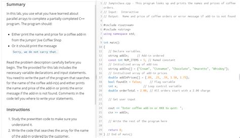 Solved Summary Jumpin Java Cpp This Program Looks Up Chegg