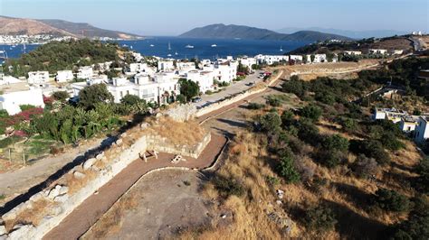Antik Halikarnassos Sur Duvarları Turizme Kazandırıldı Bodrum Haber