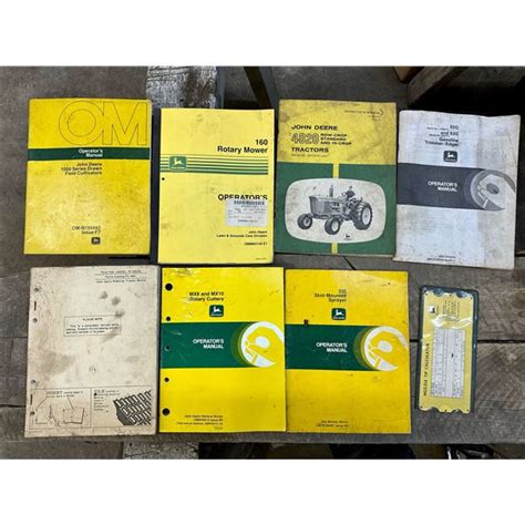 John Deere Operator Manuals