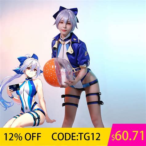 Fgo Fate Grand Order Saber Tomoe Gozen Swimwear Cosplay Costume