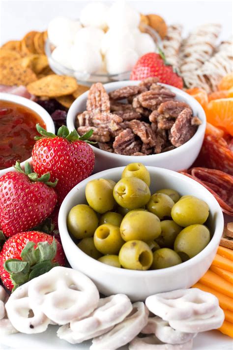 Sweet And Salty Christmas Charcuterie Board Borrowed Bites