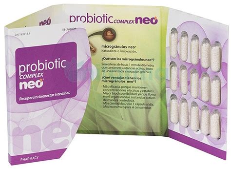 Neo Probiotic Complex 15 Cápsulas Blog De Farmacia