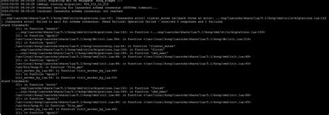 Kong 205 To 2xx Upgrade Errorsproblems · Issue 6211 · Kongkong
