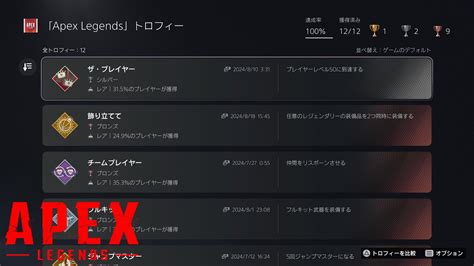 【apex】トロフィーコンプリート【 15】 Youtube