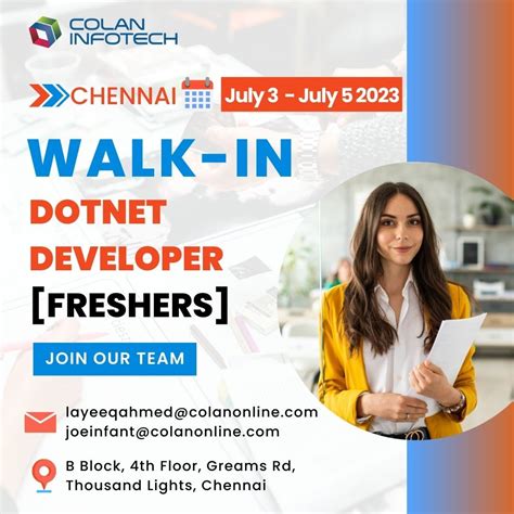 Colan Infotech Private Limited On Linkedin Walkininterview