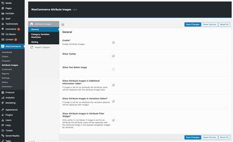 Setup Woocommerce Attribute Images Welaunch