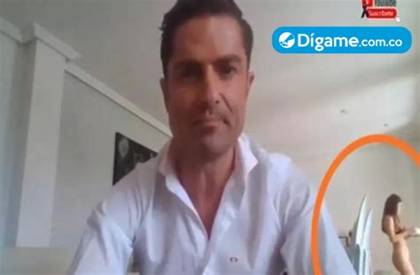 Amante de periodista sale desnuda en plena presentación Digame co