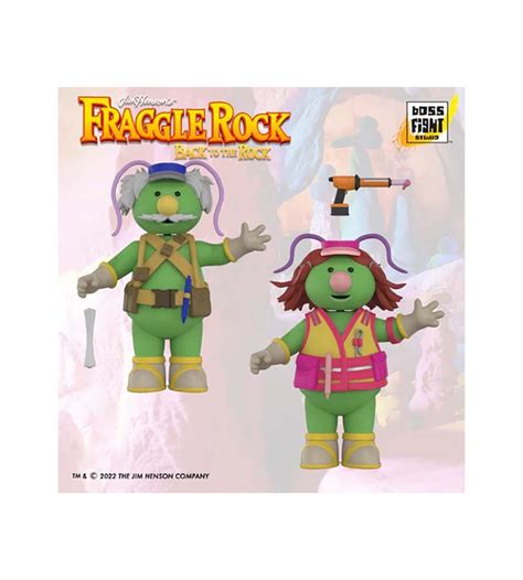 Fraggles Fraggle Rock Cotterpin And Architect Doozer Action Figure 2