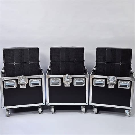 Dandb Audiotechnik Line Array With 12 T 10s 4 B4 Subs 4 D6 Reverb