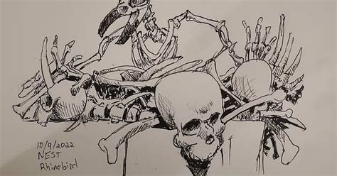 Inktober 9 2022 Nest Album On Imgur