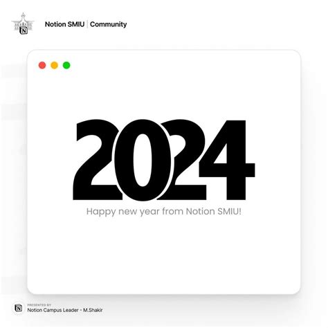 Notion Smiu On Linkedin Notion Notionsmiu Newyear2024