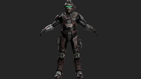 Halo Infinite Custom 5th Metal Spartan By Epsilonmatrium On Deviantart