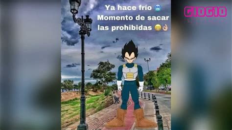 Vegeta Sacando Las Prohibidas Youtube