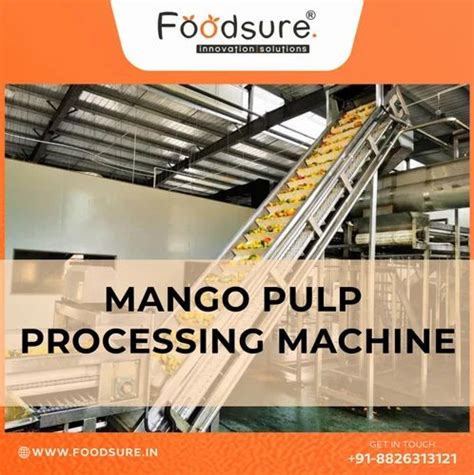 Automatic Mango Pulp Processing Machinery 500 Kg At ₹ 2000000 Unit In