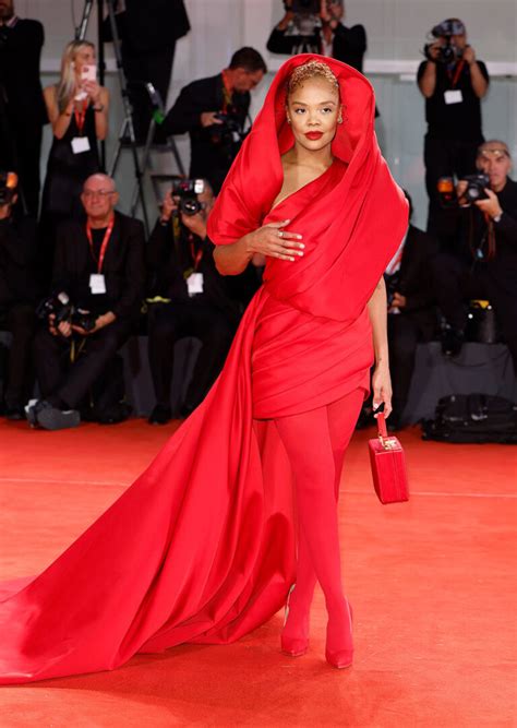 Tessa Thompson Wore Elie Saab Haute Couture To The Bardo Venice Film