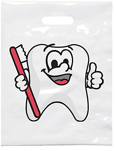 Practicon 1109638 Tootie Tooth Patient Care Bags Pack Of 100 Gtin