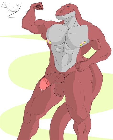 Rule 34 Absurd Res Aloy27 Anthro Balls Big Balls Big Pecs Big Penis