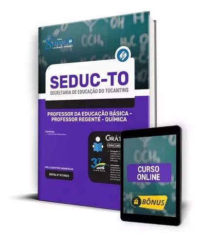Apostila Seduc to Peb Professor Regente Química Parcelamento sem juros