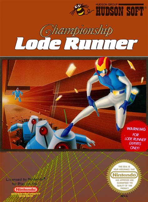 Championship Lode Runner Nes Cover Art By Ryanmlinn On Deviantart