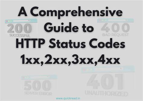 A Comprehensive Guide To Status Codes 1xx2xx3xx