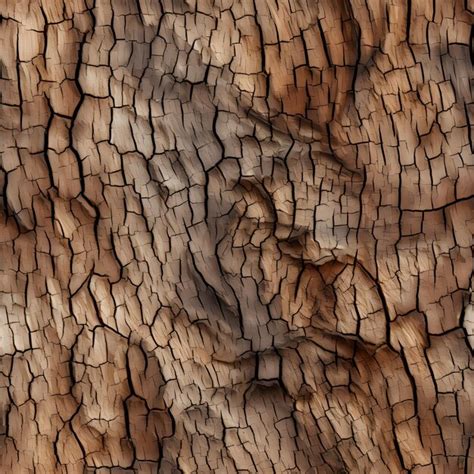 Premium AI Image Tree Bark Texture
