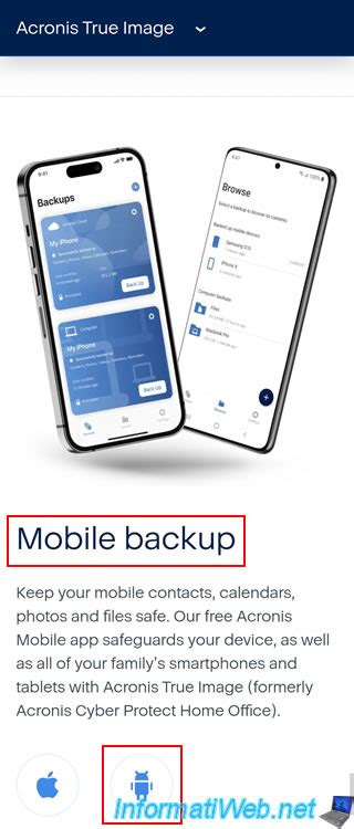 Backup Data From Your Smartphone To Your Pc Using Acronis True Image And Acronis Mobile Page 2