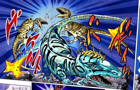 Filescary Monsters Tail Slap Jojos Bizarre Encyclopedia Jojo Wiki