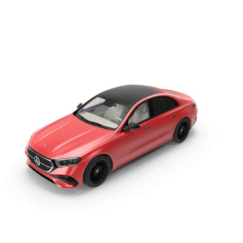 Mercedes E Class Red Color 3d Object 2424773255 Shutterstock
