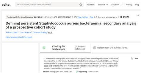 Defining Persistent Staphylococcus Aureus Bacteraemia Secondary Analysis Of A Prospective