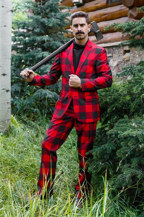 Buffalo Check Suit The Red And Black Lumberjack