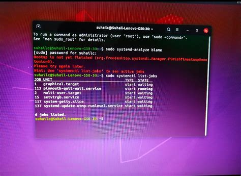 Boot Booting Ubuntu Takes Ages With System File Check Ask Ubuntu