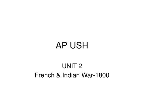 Ppt Ap Ush Powerpoint Presentation Free Download Id 3388327