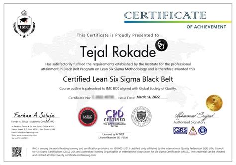 Imc Institute On Linkedin Lssbb Leansixsigma Sixsigma