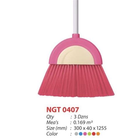 Sapu Lantai Nagata 0407 7201 Sapu Plastik Sapu Nilon Lazada