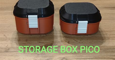 Storage Box Pico Two Size By George75 Download Free STL Model Printables Com