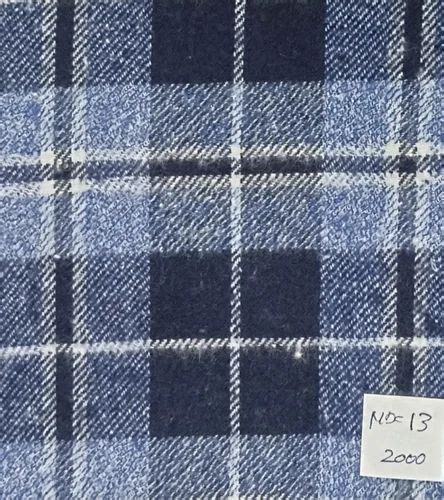 44 45 Twisted Twill Check Fabric At ₹ 80 Meter In Salem Id 2850317880348