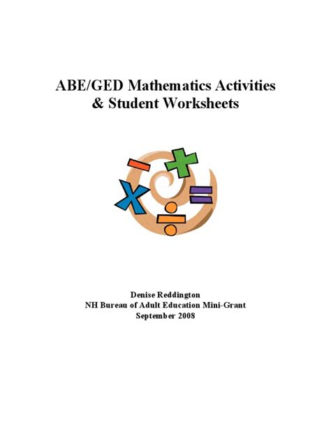 G12 Abe Ged Math Pdf Overtime Fraction Mathematics