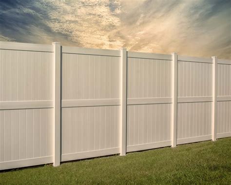 8 Foot Vinyl Fence Sections