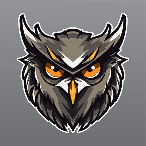 Premium Vector Owl Head Vector