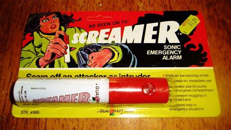 Screamer Sonic Emergency Alarm By Qualcraft Products Fanwood New