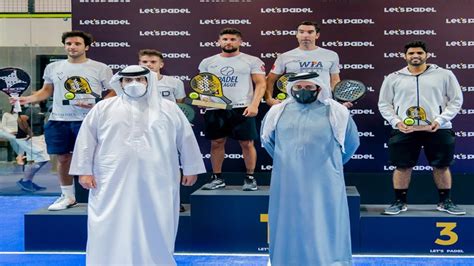 HH Shaikh Khalid Bin Hamad Attends Let S Padel International Championship Finals