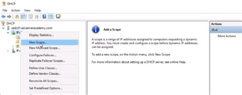 Install And Configure DHCP Dynamic Host Configuration Protocol Server Academy