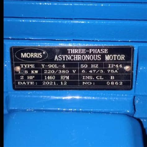 Jual Dinamo Elektro Motor Morris 3 Phase 2 Hp 2hp 1500w Di Seller