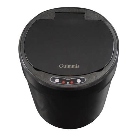 Lixeira Sensor Automática Preta Aço Inox 6 Litros Guimmis casa