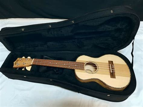 Hilo 2957 A Spalt Maple Spruce Pine Tenor Ukulele New Reverb