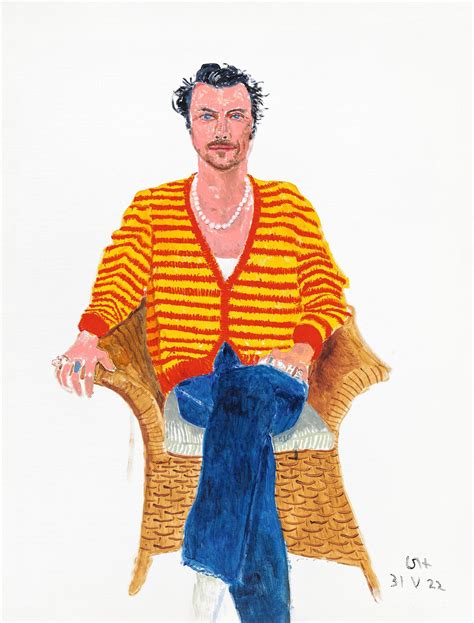 David Hockney Portraits