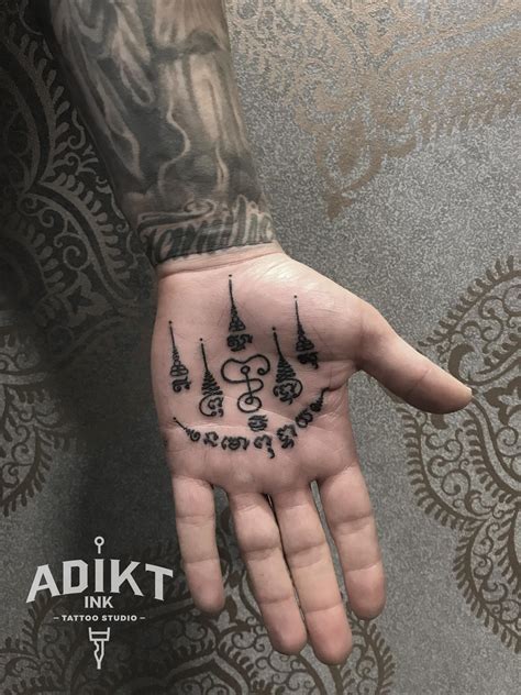 Sak Yant 🙏🏻tattoo Done Adikt Ink 🇹🇭 Adikt Ink Pattaya Facebook