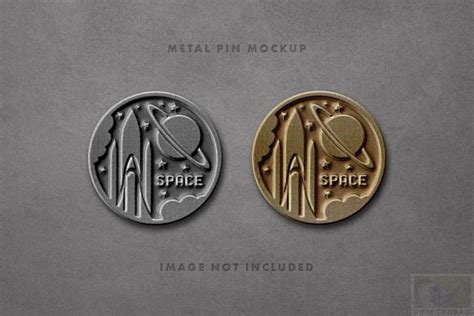 自定义形状珐琅图钉胸章徽章图案vi设计展示样机效果图ps素材3439 淘宝网 花瓣网