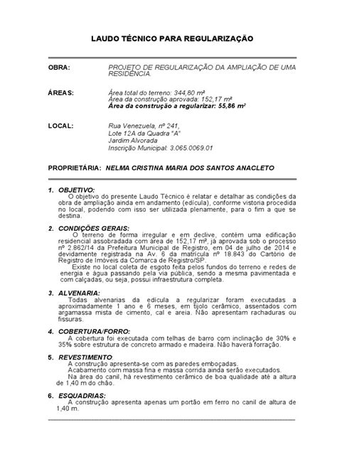 Guia Completo para Elaborar um Laudo Técnico de Vistoria de Obra em