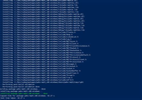 installed paho mqtt does not work · issue 1848 · microsoft vcpkg · github